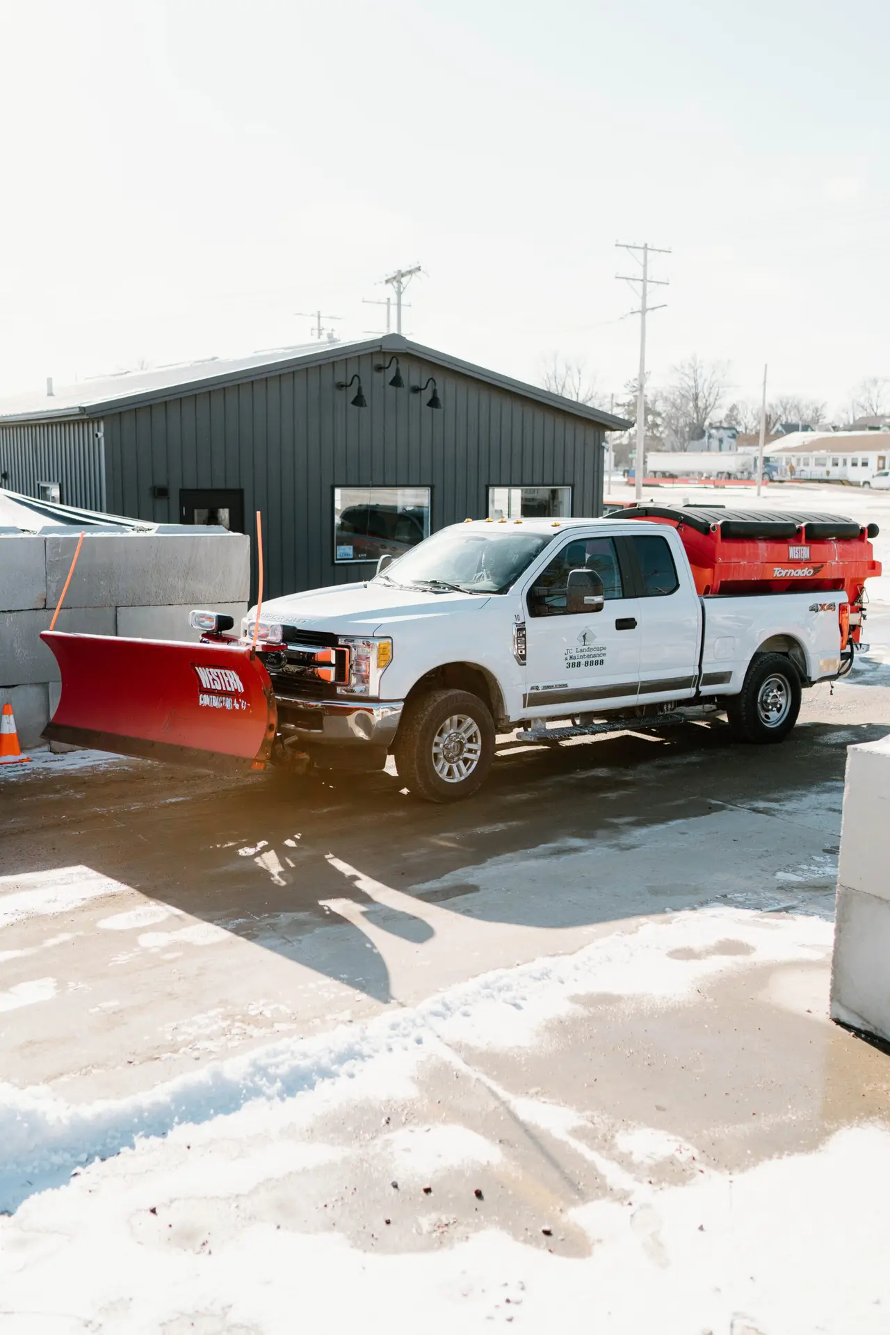 Snow Removal Services | Reliable Winter Care | JC Landscape & Maintenance